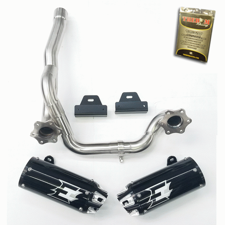 Empire Industries Dual Slip On Exhaust For 12-24 CAN-AM Outlander With ...